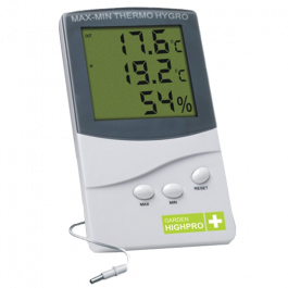 PHBIO Hygrotherm Medium - Termohigrômetro para medir a temperatura e a ...